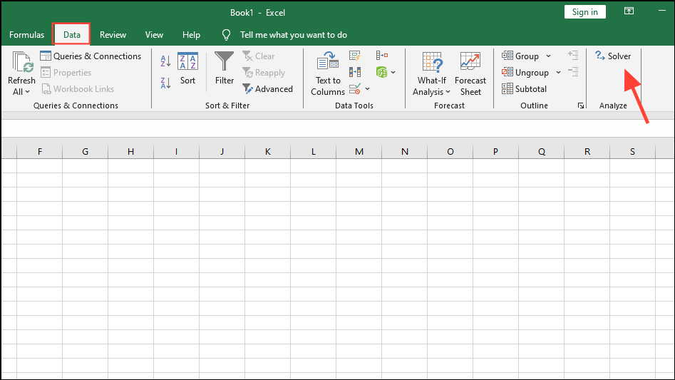 Come utilizzare il risolutore in Excel
