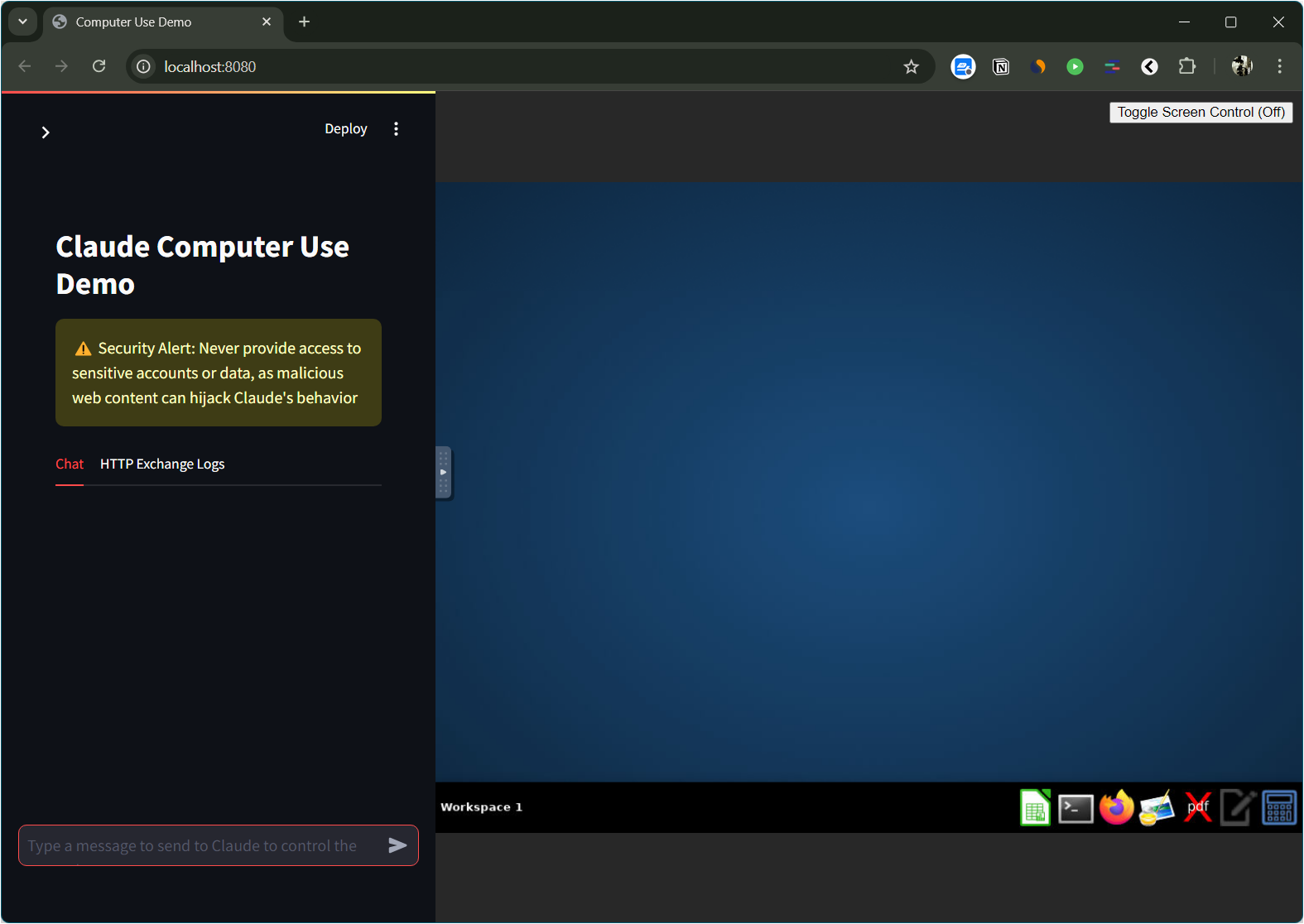 Come utilizzare Claude Computer Usa lo strumento demo - Tiempo de Frikis