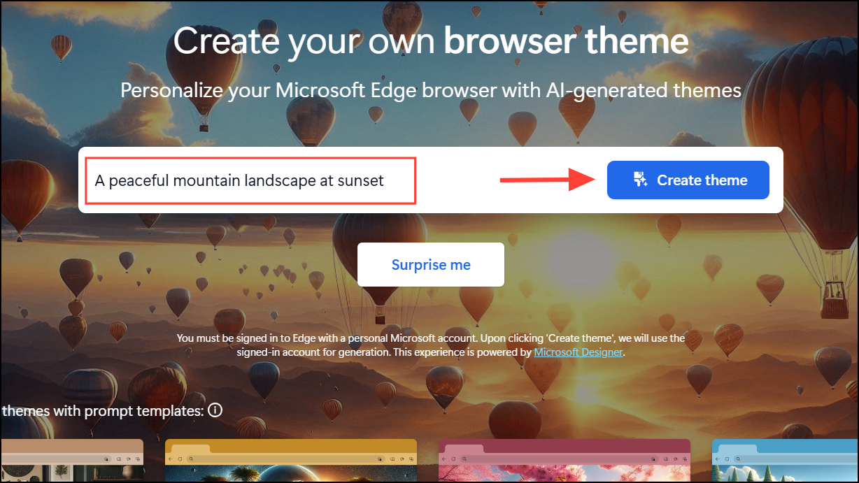 Come creare temi personalizzati nel browser Edge utilizzando l ...