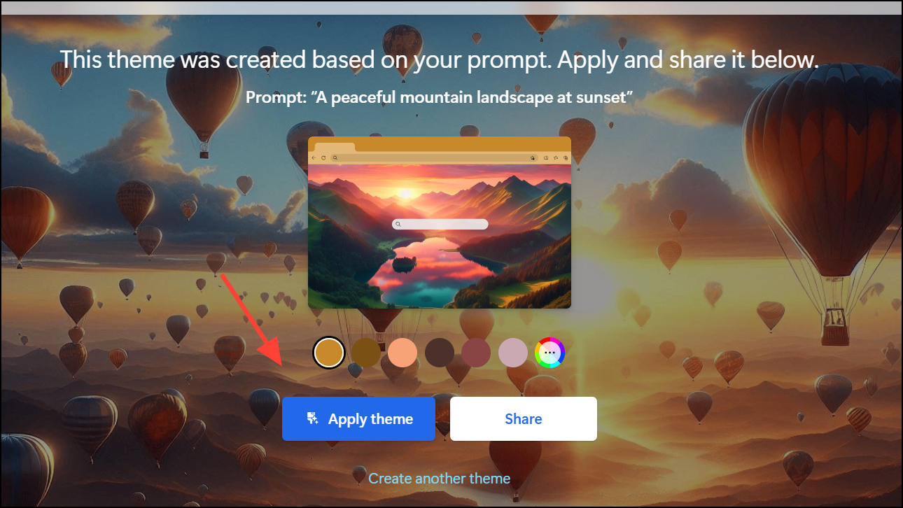 Come creare temi personalizzati nel browser Edge usando AI