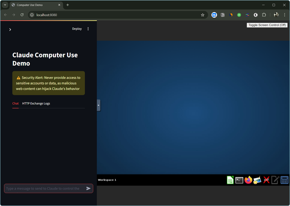 Come utilizzare Claude Computer Usa lo strumento demo - Tiempo de Frikis