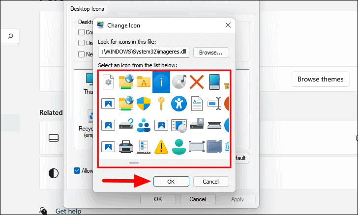 Come cambiare le icone su Windows 11