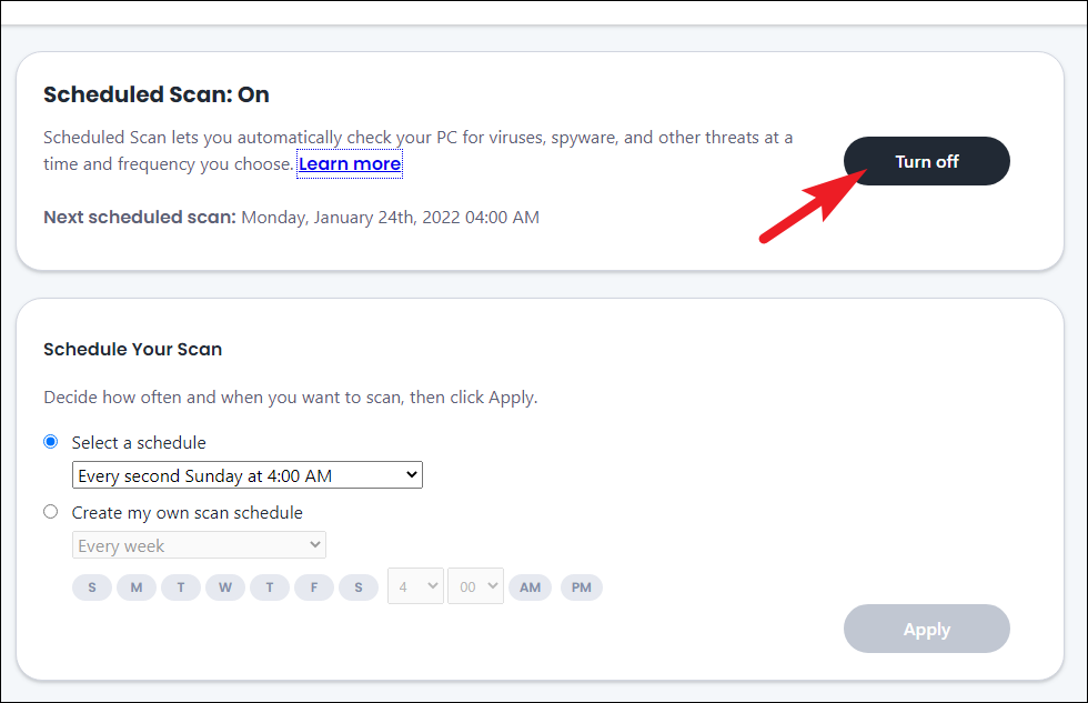 Come disabilitare o rimuovere McAfee su Windows 11