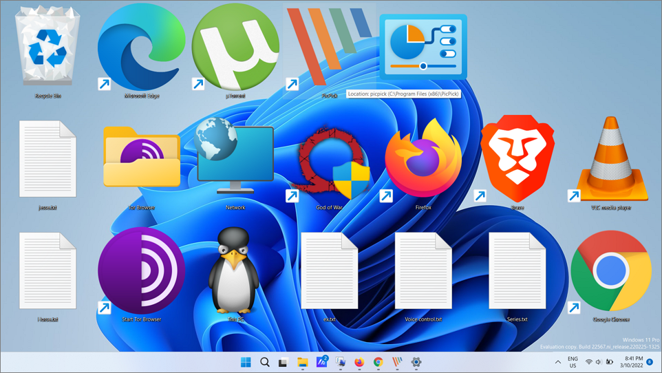 Come modificare le dimensioni dell'icona in Windows 11