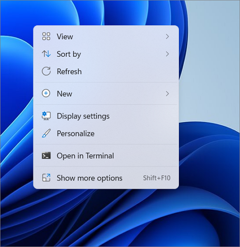 Come modificare le dimensioni dell'icona in Windows 11
