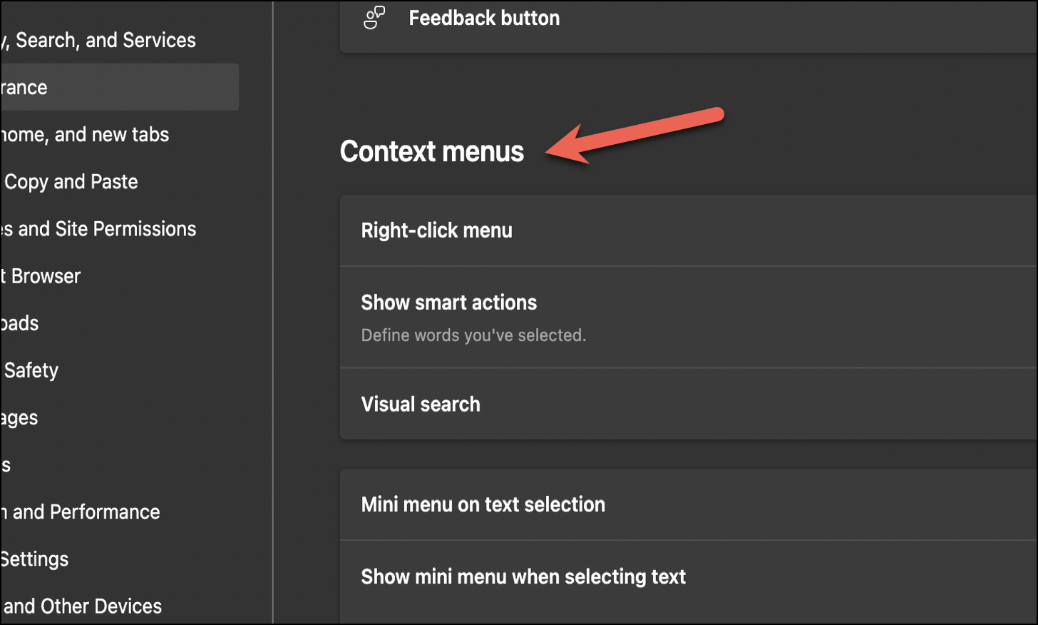 Come disabilitare la ricerca visiva delle immagini in Microsoft Edge