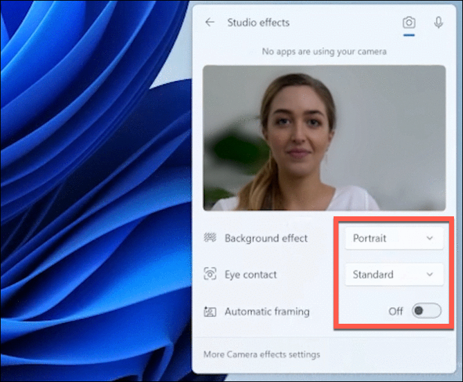 Come abilitare e utilizzare gli effetti di Windows Studio in Windows 11
