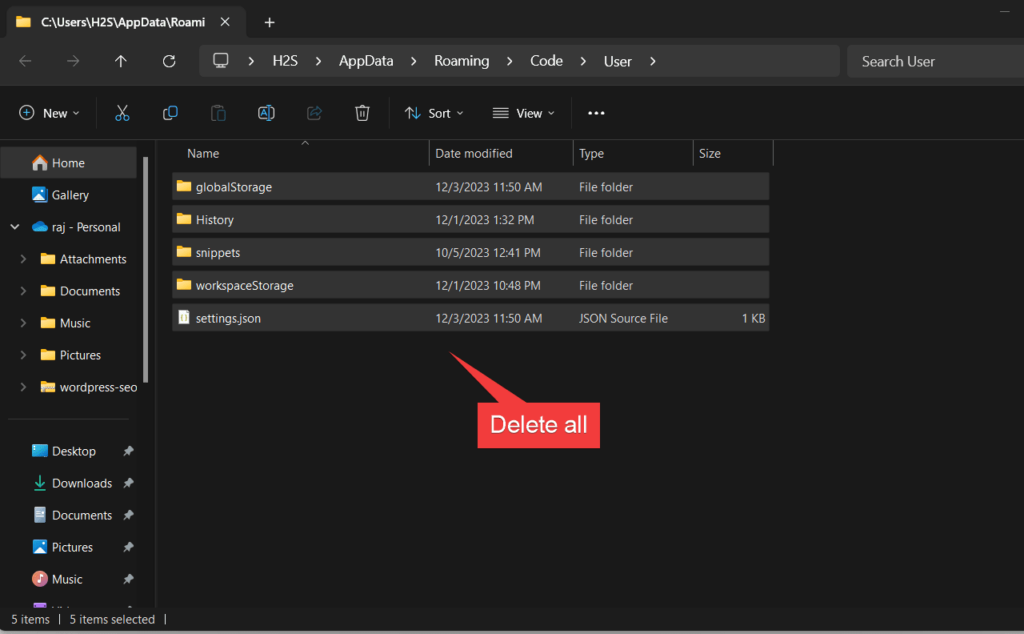 Come reimpostare completamente il codice visivo su Windows 10 o 11 ...