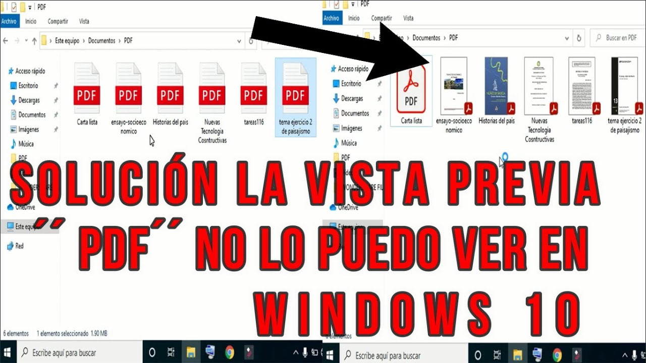 Visualizzare PDF in Windows 10: Scopri l'Anteprima »»» - Tiempo de Frikis