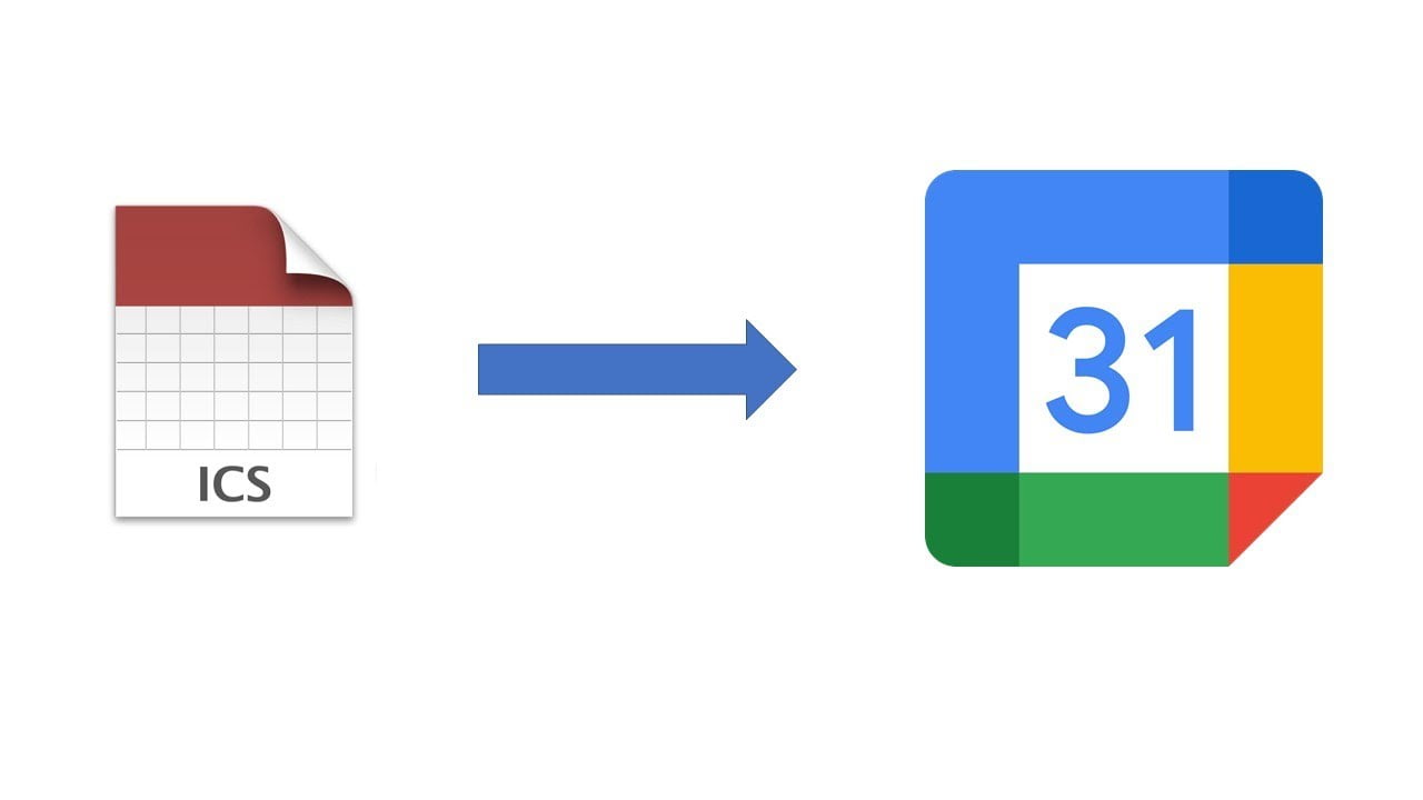 Come aggiungere file ICS con Google Calendar?