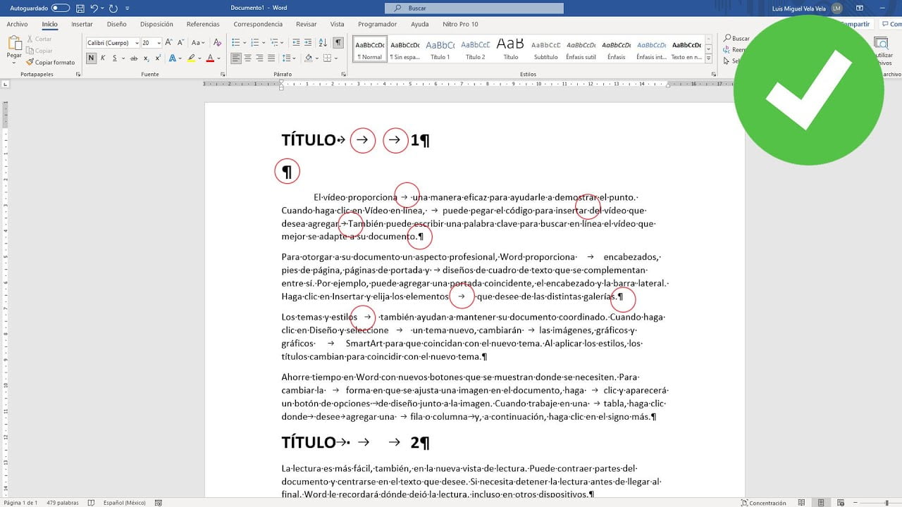 Come rimuovere i segni di testo in Word?