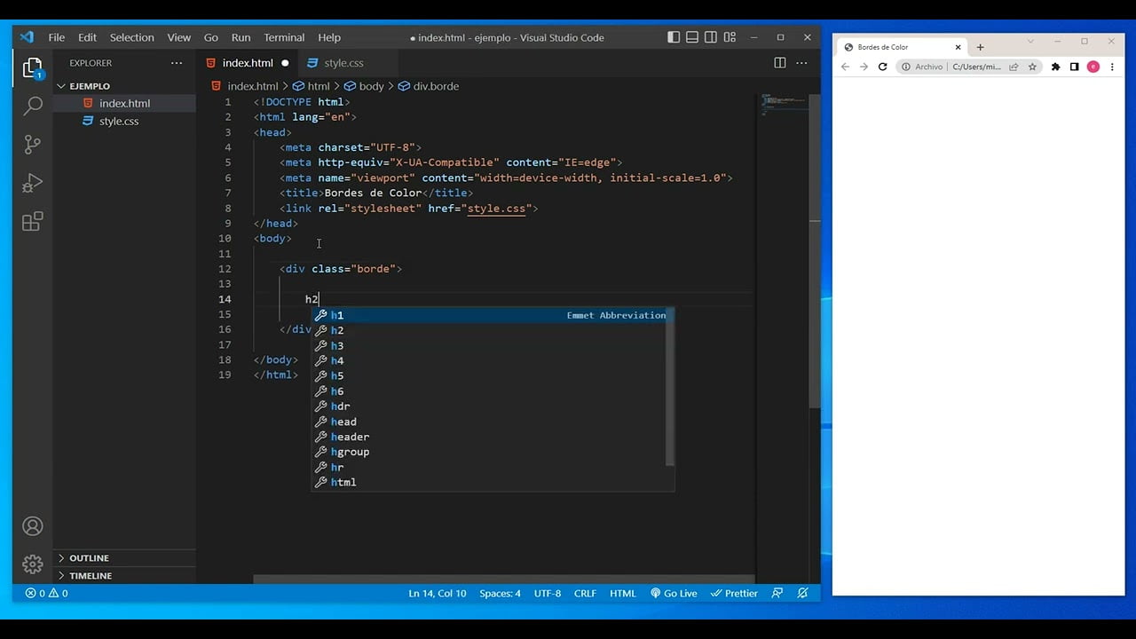 Come mettere i bordi a colori in HTML? - Tiempo de Frikis