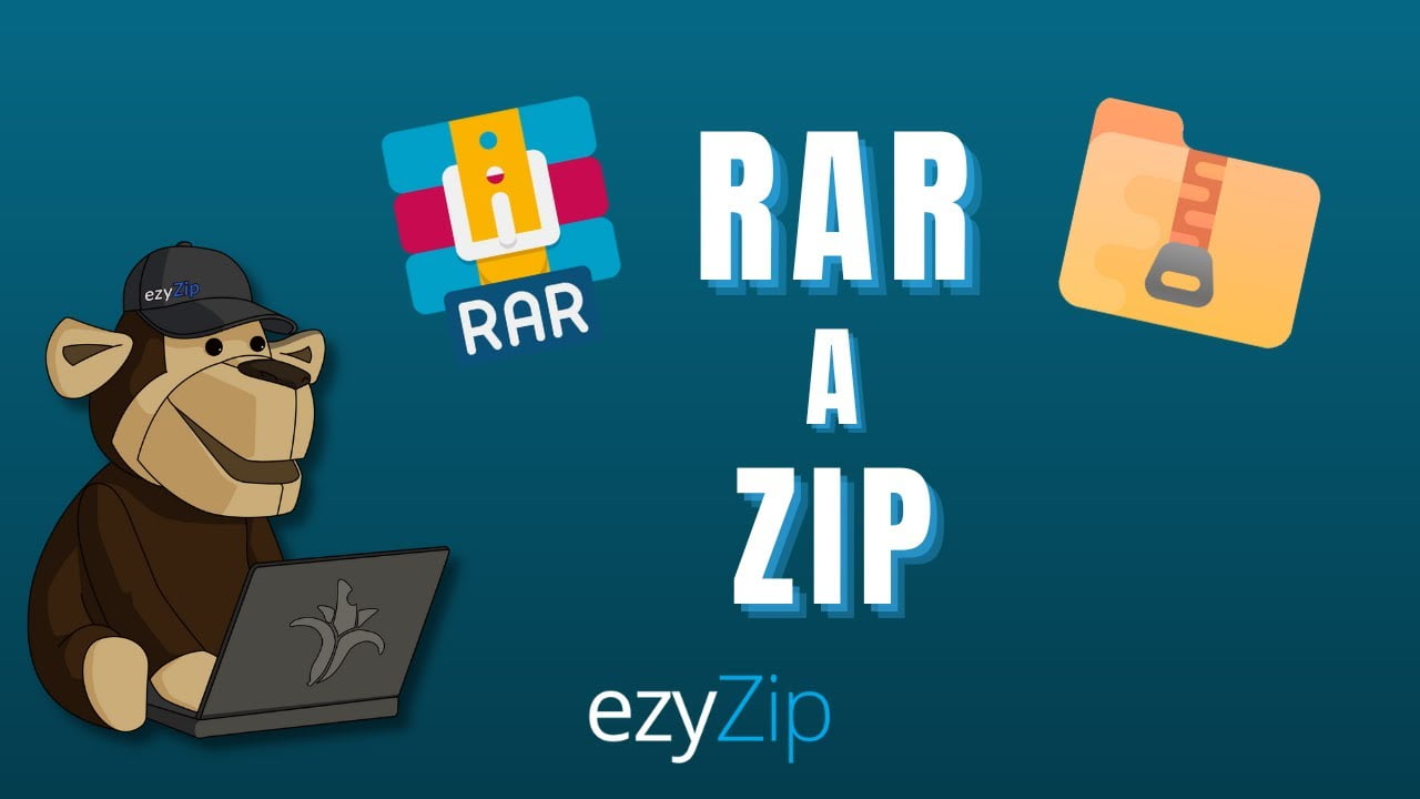 Come convertire i file RAR in Zip con Winrar?