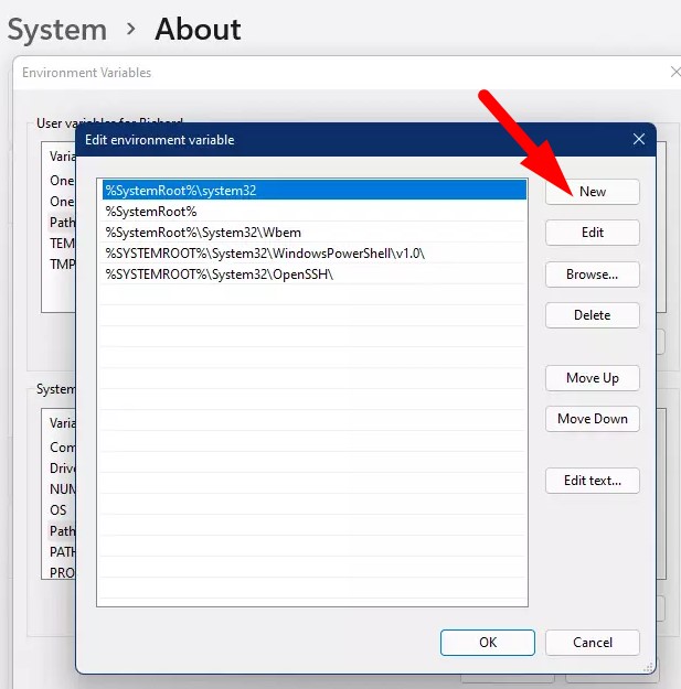 Come impostare le variabili di ambiente in Windows 11 - Tiempo de Frikis