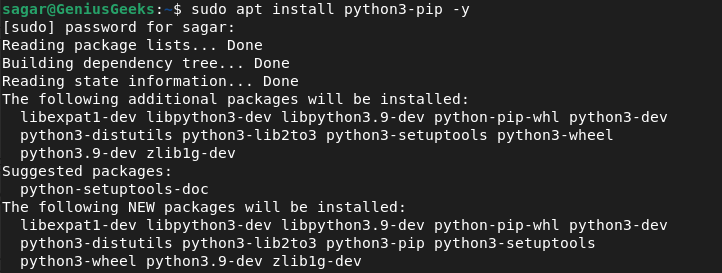 Come installare PIP su Debian 11