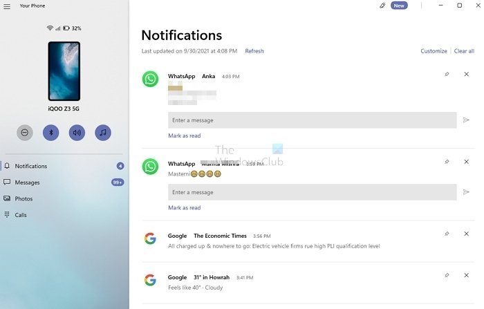 L'app Collegamento telefonico non funziona o non si apre su Windows 11/10 - Tiempo de Frikis