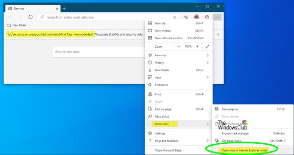 Come abilitare la modalità Internet Explorer nel nuovo Microsoft Edge - Tiempo de Frikis