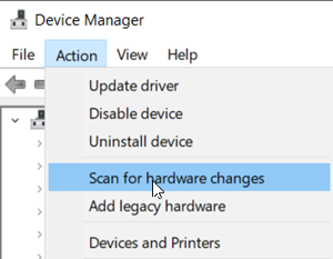 Come scansionare le modifiche hardware in Windows 11/10? - Tiempo de Frikis