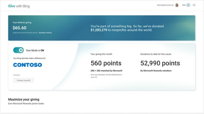 Come utilizzare Microsoft Rewards e dare con Bing - Tiempo de Frikis
