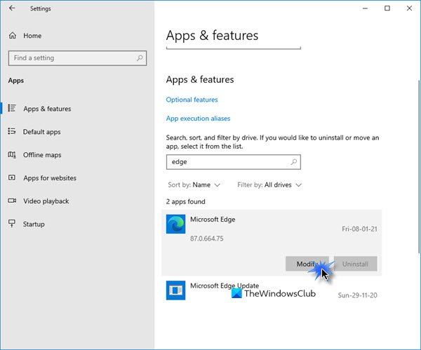 Come riparare o reimpostare il browser Microsoft Edge su Windows 11 ...