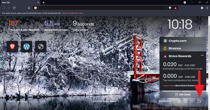 Come usare Brave Talk per le videoconferenze private