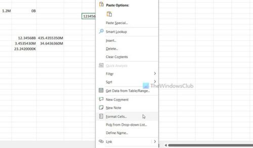 Formatta i numeri in migliaia, milioni o miliardi in Excel - Tiempo de ...