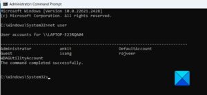 Gli utenti e i gruppi locali mancano dalla gestione dei computer