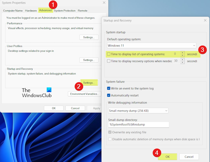 Abilita o disabilita Windows Boot Manager su Windows 11/10 - Tiempo de ...