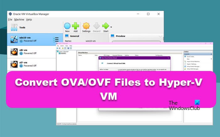 Converti file OVA/OVF in VM Hyper-V su Windows 11 - Tiempo de Frikis