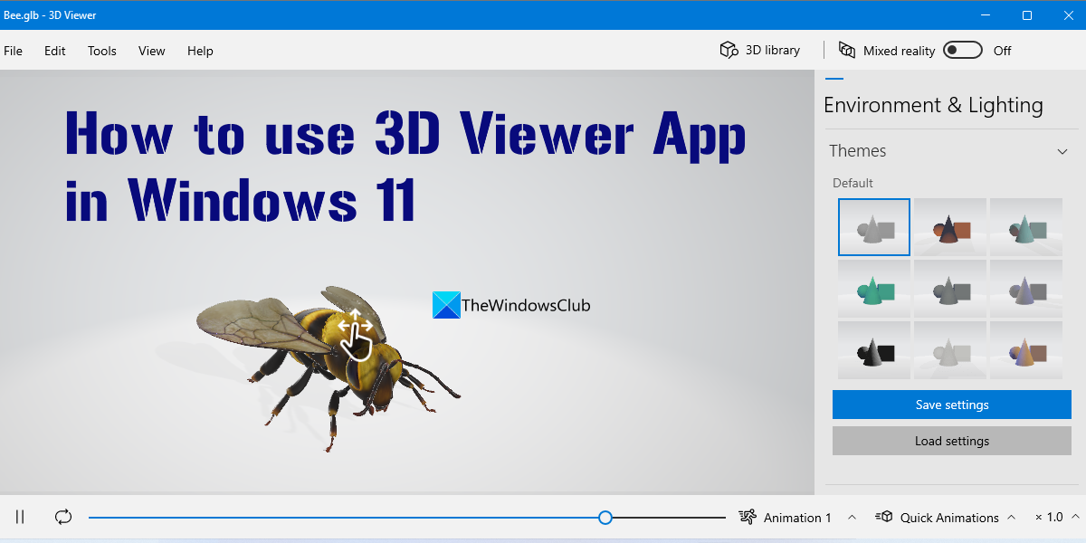 Come utilizzare l'app per visualizzatore 3D in Windows 11 - Tiempo de Frikis