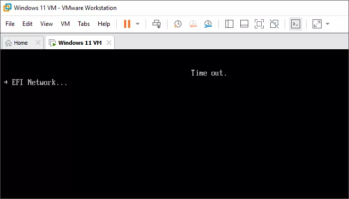 VMwareワークステーションEFIネットワークタイムアウトを修正する方法 - Tiempo de Frikis