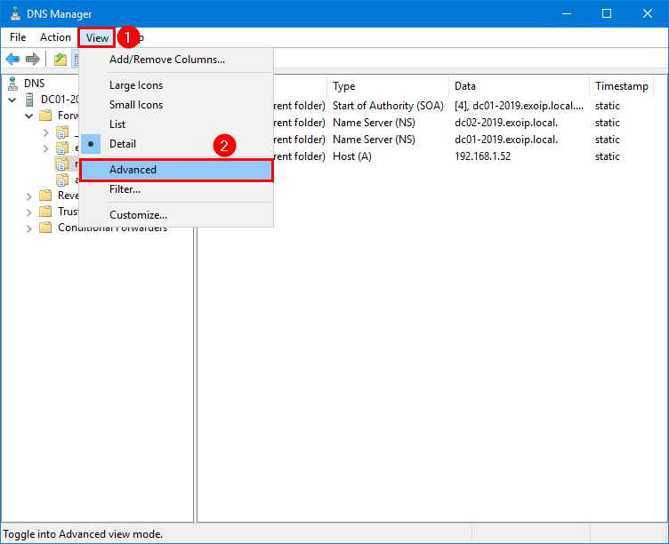 Windows ServerのDNSレコードのTTLを変更します - Tiempo de Frikis