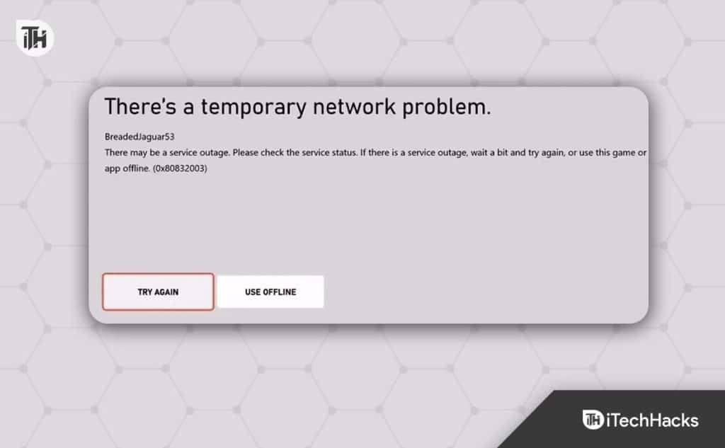 Xbox エラー 0x80832003 問題を修正する方法 - Tiempo de Frikis