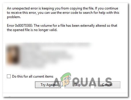 外部ストレージの 0x800703EE エラーを修正する方法 - Tiempo de Frikis