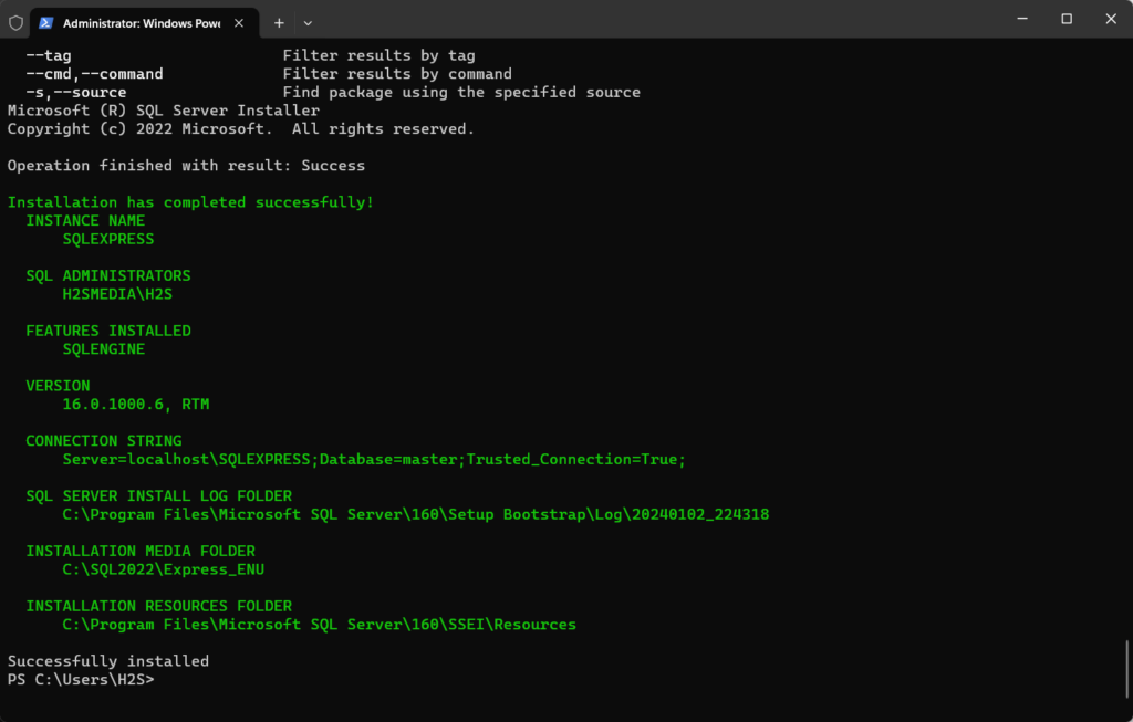 PowerShellまたはCMDを使用してWindows11にSQL Server Expressをインストールする方法 - Tiempo de Frikis