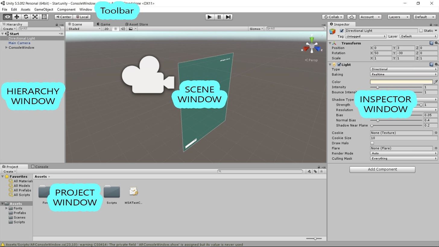Hololens Dev 101：Unity Editor Basics - Tiempo de Frikis