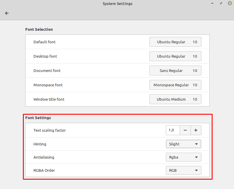 Linux Mint: デフォルトのフォントとフォントサイズを変更する方法 - Tiempo de Frikis