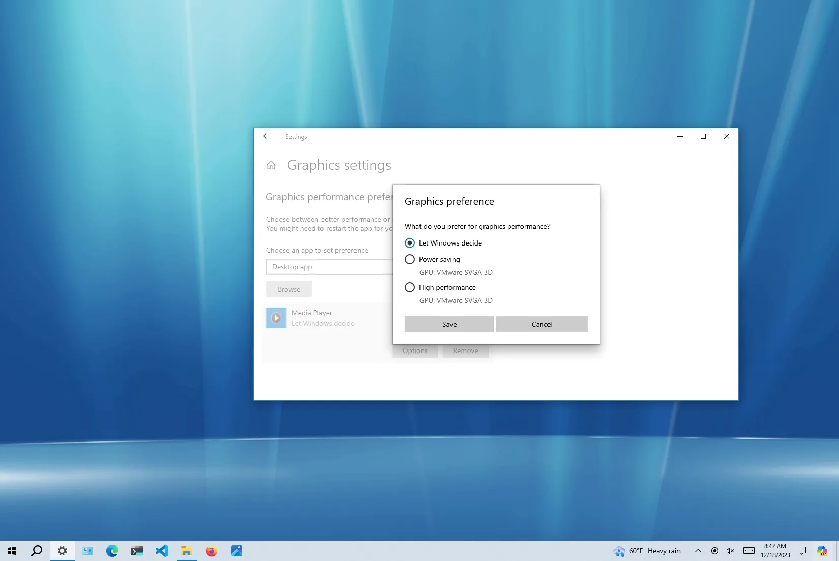 Windows10のアプリにデフォルトのGPUを設定する方法 - Tiempo de Frikis
