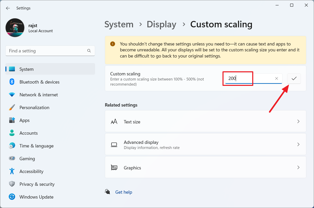 Windows 11でディスプレイのスケーリングを変更する方法 - Tiempo de Frikis