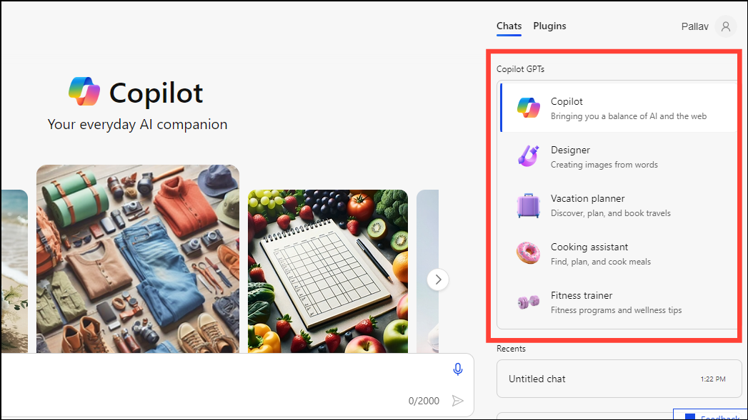 Copilot GPTSとそれらの使用方法