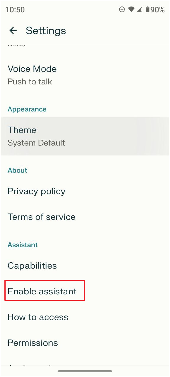 AndroidでPerplexity Assistantの使用方法
