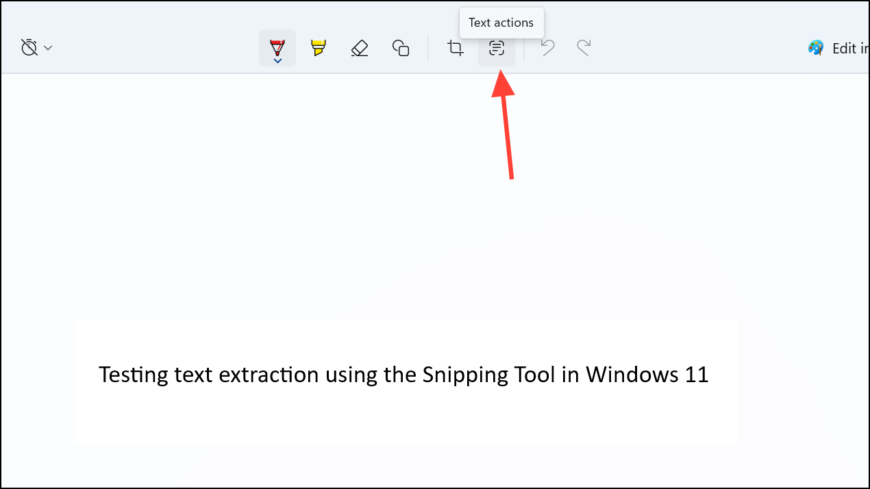 Windows 11のSnipping Toolを使用してテキストを抽出する - Tiempo de Frikis