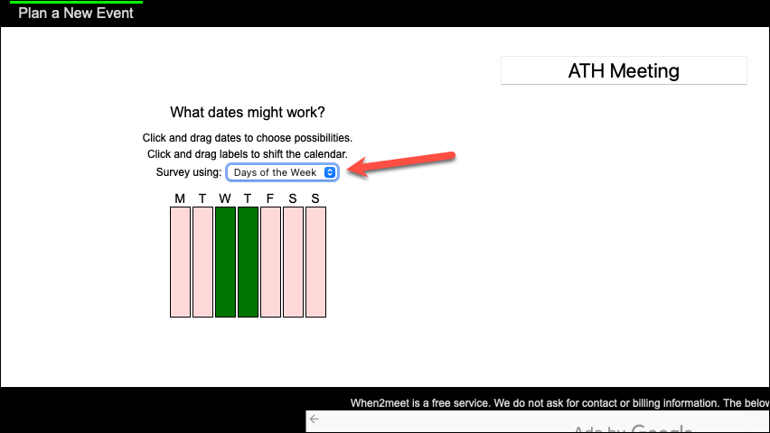 When2Meetの使い方