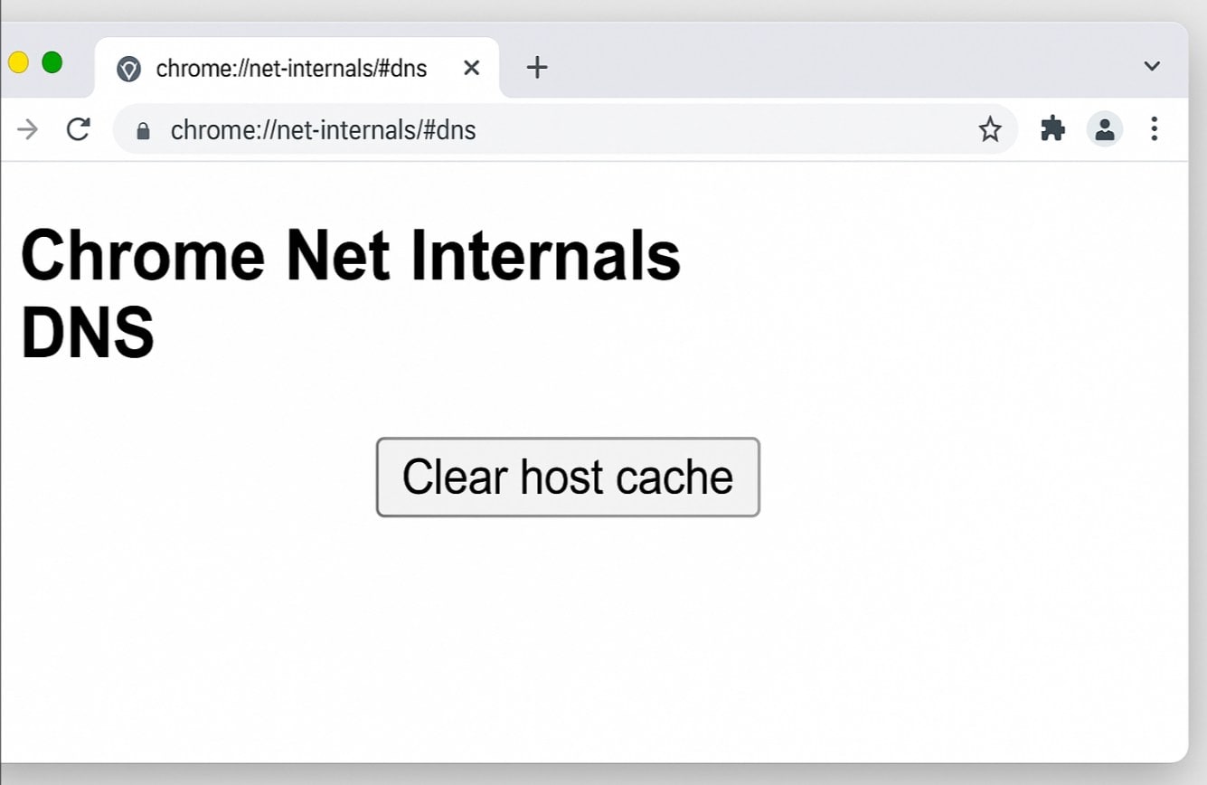 Chrome Net Internals DNS：Google Chromeでホストキャッシュをクリアする方法