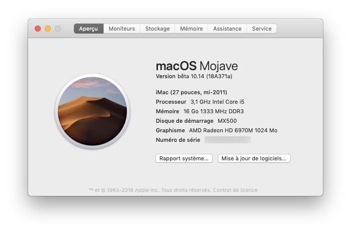 サポートされていない Mac への macOS Mojave のインストール: 使用手順