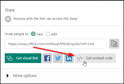 Microsoft Sway にコンテンツを埋め込む方法 - Tiempo de Frikis