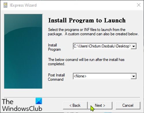 Windows 11 の IExpress を使用して PowerShell スクリプト (PS1) ファイルを EXE に変換する ...