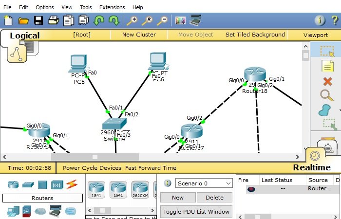 Cisco Packet Tracer ネットワーキング シミュレーション ツールとその無料の代替ツール - Tiempo de Frikis