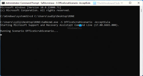 コマンドライン バージョンの Microsoft Support and Recovery Assistant の使用方法 - Tiempo ...
