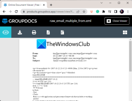 Windows 11/10でEMLファイルを表示する方法 - Tiempo de Frikis